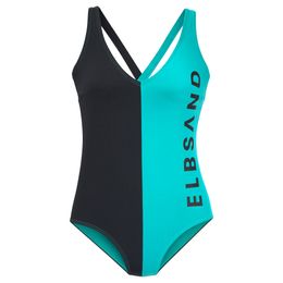 ELBSAND Badeanzug Damen Gr&ouml;&szlig;e S aqua / mint