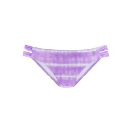 s.Oliver Bikinihose Damen Gr&ouml;&szlig;e XXS lila / wei&szlig;