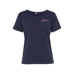 Vivance Shirt Damen Gr&ouml;&szlig;e L navy / pink