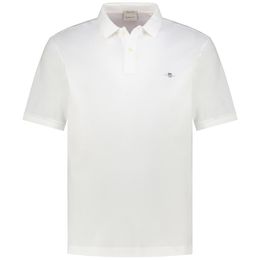 Gro&szlig;e Gr&ouml;&szlig;en Gant Poloshirt aus Baumwolle Farbe wei&szlig; Gr&ouml;&szlig;e: 3XL
