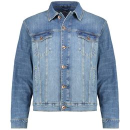 Gro&szlig;e Gr&ouml;&szlig;en Colac Jeansjacke mit Elasthan Farbe dunkelblau Gr&ouml;&szlig;e: 4XL