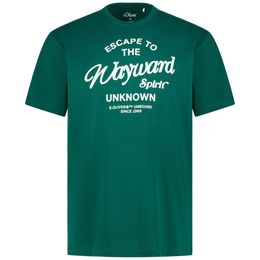 Gro&szlig;e Gr&ouml;&szlig;en s.Oliver T-Shirt mit Print Farbe oliv Gr&ouml;&szlig;e: 3XL