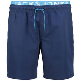 Jack & Jones Gro&szlig;e Gr&ouml;&szlig;en Jack&Jones Badeshorts mit Taschen Farbe blau Gr&ouml;&szlig;e: W42