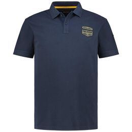 PME-Legend Gro&szlig;e Gr&ouml;&szlig;en PME LEGEND Poloshirt mit Label-Patch Farbe dunkelblau Gr&ouml;&szlig;e: 4XL
