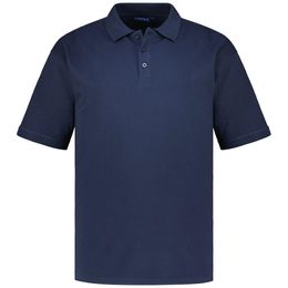 Gro&szlig;e Gr&ouml;&szlig;en ADAMO Poloshirt aus Waffel-Piqu&eacute; Farbe dunkelblau Gr&ouml;&szlig;e: 6XL