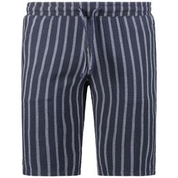 Jack & Jones Gro&szlig;e Gr&ouml;&szlig;en Jack&Jones Shorts aus Baumwoll-Musselin Farbe blau Gr&ouml;&szlig;e: W44
