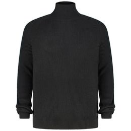 Jack & Jones Gro&szlig;e Gr&ouml;&szlig;en Jack&Jones Pullover mit Stehkragen Farbe schwarz Gr&ouml;&szlig;e: 5XL