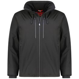 Gro&szlig;e Gr&ouml;&szlig;en Wellensteyn Funktionsjacke "Caymen", wind- und wasserdicht Farbe schwarz Gr&ouml;&szlig;e: 3XL