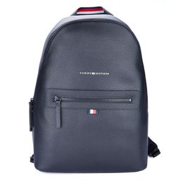 Gro&szlig;e Gr&ouml;&szlig;en Tommy Hilfiger Rucksack in Leder-Optik Farbe schwarz Gr&ouml;&szlig;e: One Size