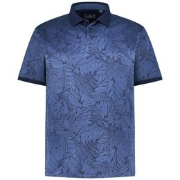 Gro&szlig;e Gr&ouml;&szlig;en Ragman Poloshirt aus Pima-Baumwolle Farbe jeansblau Gr&ouml;&szlig;e: 3XL