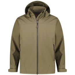 Gro&szlig;e Gr&ouml;&szlig;en Hubertus Softshelljacke Farbe oliv Gr&ouml;&szlig;e: 3XL