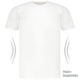 Gro&szlig;e Gr&ouml;&szlig;en Finn Design Komfort T-Shirt mit stabilisierender Funktion Farbe wei&szlig; Gr&ouml;&szlig;e: 3XL