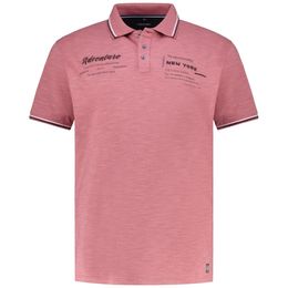 Casamoda Gro&szlig;e Gr&ouml;&szlig;en CASA MODA Poloshirt mit Elasthan Farbe rot Gr&ouml;&szlig;e: 5XL