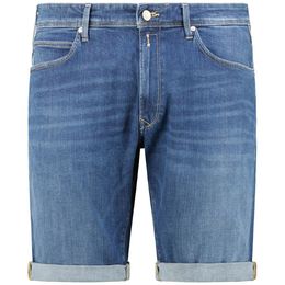 Gro&szlig;e Gr&ouml;&szlig;en Replay Jeans-Shorts mit Stretch Farbe dunkelblau Gr&ouml;&szlig;e: W46
