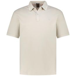 Gro&szlig;e Gr&ouml;&szlig;en BOSS Poloshirt mit Elasthan Farbe beige Gr&ouml;&szlig;e: 6XL