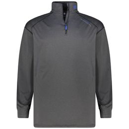 Herren Gro&szlig;e Gr&ouml;&szlig;en | ADAMO Funktionsshirt mit Stehkragen, schnelltrocknend Farbe anthrazit Gr&ouml;&szlig;e: 5XL