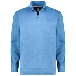 Gro&szlig;e Gr&ouml;&szlig;en Hajo Sweatshirt "Stay Fresh" Farbe blau Gr&ouml;&szlig;e: 4XL