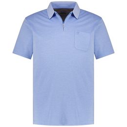 Gro&szlig;e Gr&ouml;&szlig;en Hajo Poloshirt "Stay Fresh", atmungsaktiv Farbe azur Gr&ouml;&szlig;e: 6XL
