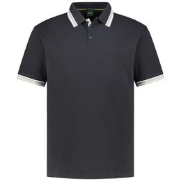Gro&szlig;e Gr&ouml;&szlig;en BOSS Poloshirt mit Kontrastdetails Farbe schwarz Gr&ouml;&szlig;e: 6XL
