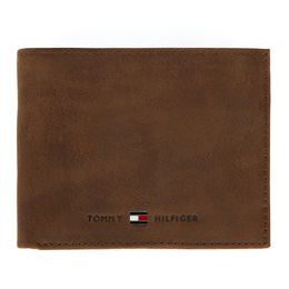Gro&szlig;e Gr&ouml;&szlig;en Tommy Hilfiger Geldb&ouml;rse aus Leder, 12,5 cm x 10 cm Farbe braun Gr&ouml;&szlig;e: One Size