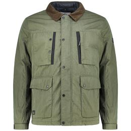 Gro&szlig;e Gr&ouml;&szlig;en Camel Active Fieldjacket mit heraustrennbarem Westeneinsatz Farbe oliv Gr&ouml;&szlig;e: 3XL