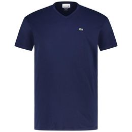 Gro&szlig;e Gr&ouml;&szlig;en Lacoste T-Shirt aus Pima-Baumwolle Farbe marine Gr&ouml;&szlig;e: 3XL
