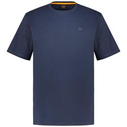 Gro&szlig;e Gr&ouml;&szlig;en BOSS T-Shirt aus Baumwolle Farbe dunkelblau Gr&ouml;&szlig;e: 4XL