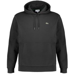 Gro&szlig;e Gr&ouml;&szlig;en Lacoste Hoodie mit Biobaumwolle Farbe schwarz Gr&ouml;&szlig;e: 3XL