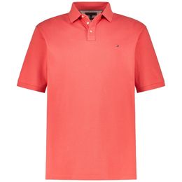 Gro&szlig;e Gr&ouml;&szlig;en Tommy Hilfiger Poloshirt mit Stretch Farbe korallrot Gr&ouml;&szlig;e: 3XL