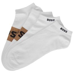 Gro&szlig;e Gr&ouml;&szlig;en BOSS Doppelpack Sneakersocken Farbe wei&szlig; Gr&ouml;&szlig;e: 43-46