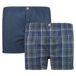 Gro&szlig;e Gr&ouml;&szlig;en Ceceba Doppelpack Boxershorts mit Stretch Farbe blau Gr&ouml;&szlig;e: 8