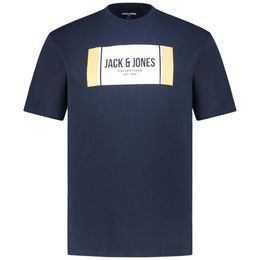 Jack & Jones Gro&szlig;e Gr&ouml;&szlig;en Jack&Jones T-Shirt mit Print Farbe marine Gr&ouml;&szlig;e: 3XL