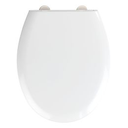 Gro&szlig;e Gr&ouml;&szlig;en Wenko Extra-belastbarer WC-Sitz mit Absenkautomatik Farbe wei&szlig; Gr&ouml;&szlig;e: One Size
