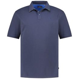 Gro&szlig;e Gr&ouml;&szlig;en Ragman Poloshirt mit Elasthan Farbe mittelblau Gr&ouml;&szlig;e: 3XL