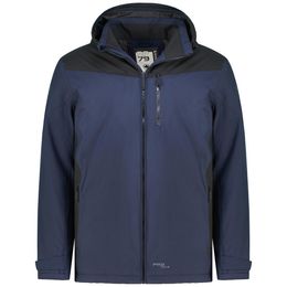 Gro&szlig;e Gr&ouml;&szlig;en Redpoint Funktionsjacke, wind- und wasserdicht Farbe blau/schwarz Gr&ouml;&szlig;e: 4XL