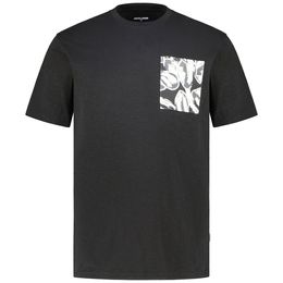 Jack & Jones Gro&szlig;e Gr&ouml;&szlig;en Jack&Jones T-Shirt mit Print Farbe schwarz Gr&ouml;&szlig;e: 5XL