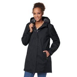 Polarino sheego Gro&szlig;e Gr&ouml;&szlig;en Funktionsjacke, schwarz, Gr&ouml;&szlig;e 44 - Damen