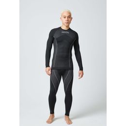SNOCKS Thermounterw&auml;sche Herren Gr&ouml;&szlig;e XXXL schwarz