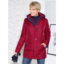 WITT Damen Funktionsjacke mit weitenregulierbarem Saum, rot, Gr&ouml;&szlig;e 40