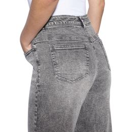 Heine Witt Damen 5-Pocket-Jeans mit Ziernieten, grey denim, Gr&ouml;&szlig;e 36