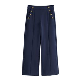 next Hose Damen Gr&ouml;&szlig;e 44 navy