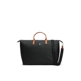 Tommy Hilfiger Reisetasche Damen Gr&ouml;&szlig;e One Size cognac / schwarz
