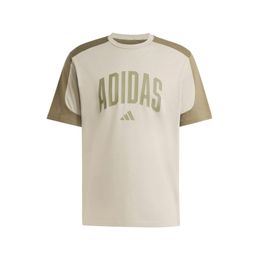 adidas Sportswear Funktionsshirt 'COLLEGIATE' Herren Gr&ouml;&szlig;e XL taupe / oliv