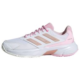 adidas Performance Sportschuh 'CourtJam Control 3' Damen Gr&ouml;&szlig;e 39 rosa / puder / wei&szlig;