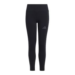 adidas Sportswear Sporthose M&auml;dchen Gr&ouml;&szlig;e 116 dunkelgrau / schwarz