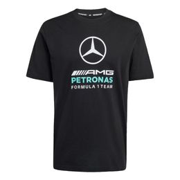 adidas Performance Funktionsshirt 'Mercedes-AMG Petronas Formula 1 Team DNA' Herren Gr&ouml;&szlig;e S t&uuml;rkis / schwarz / wei&szlig;
