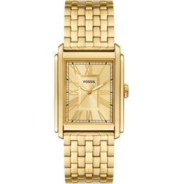 Fossil Analoguhr 'CARRAWAY' Herren Gr&ouml;&szlig;e One Size gold