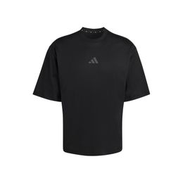 adidas Sportswear Sportshirt Herren Gr&ouml;&szlig;e M schwarz