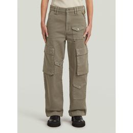 G-Star Raw Cargohose G-STAR "Mega Cargohose", Damen, Gr. 29, turf gd, Obermaterial: 68% Baumwolle, 30% Baumwolle, 2% Elasthan, Hosen Cargohose