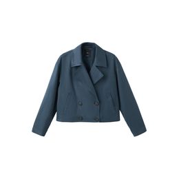 MANGO TEEN Mantel 'Naval' Damen Gr&ouml;&szlig;e XS navy